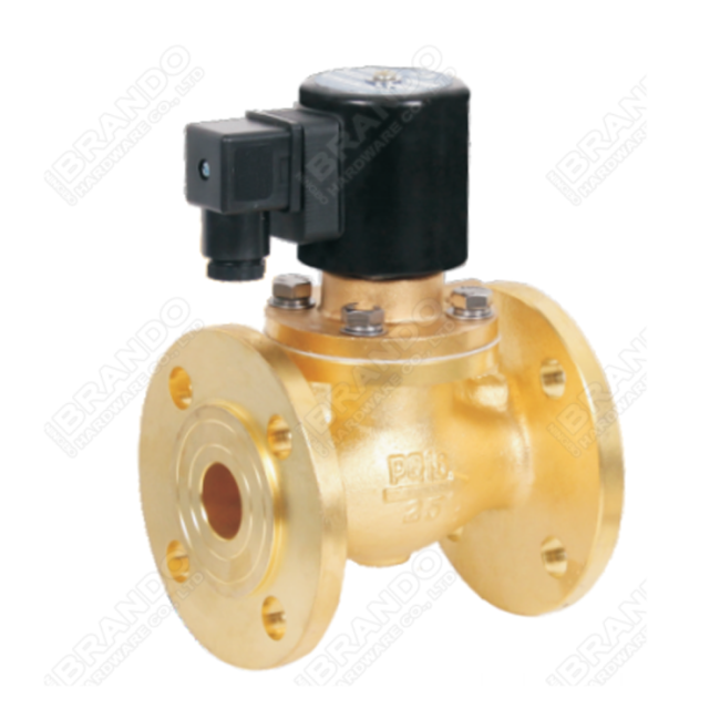 2L-10 3/8'' Steam Brass Solenoid Valve 2 Way Normally Closed 24V 220V 7