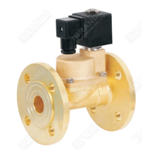2L-10 3/8'' Steam Brass Solenoid Valve 2 Way Normally Closed 24V 220V 8