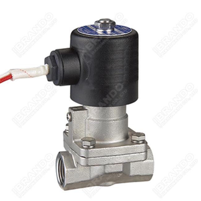 2L-10 3/8'' Steam Brass Solenoid Valve 2 Way Normally Closed 24V 220V 12