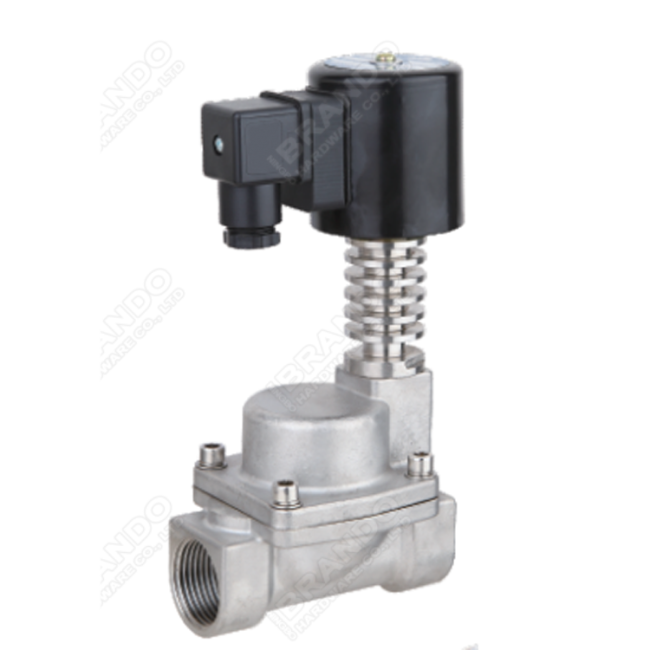 2L-10 3/8'' Steam Brass Solenoid Valve 2 Way Normally Closed 24V 220V 14