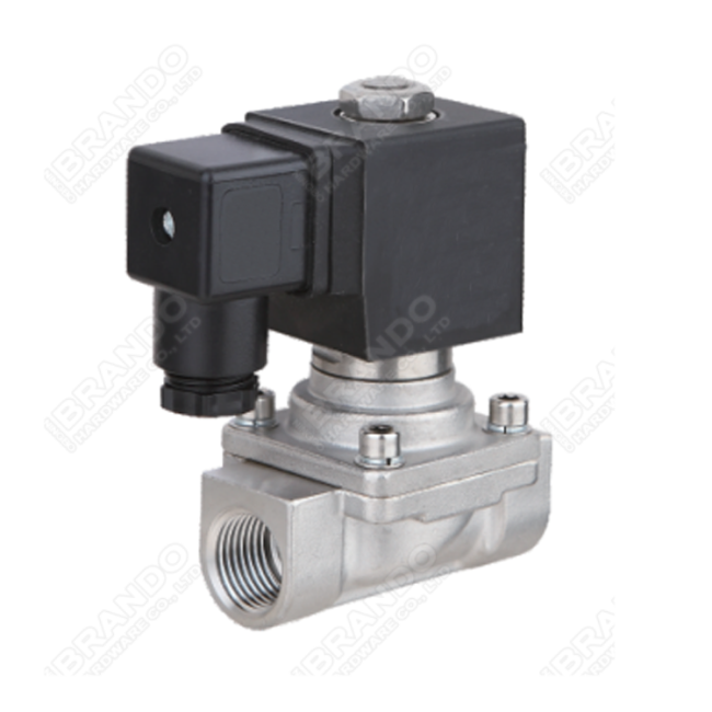 2L-10 3/8'' Steam Brass Solenoid Valve 2 Way Normally Closed 24V 220V 10