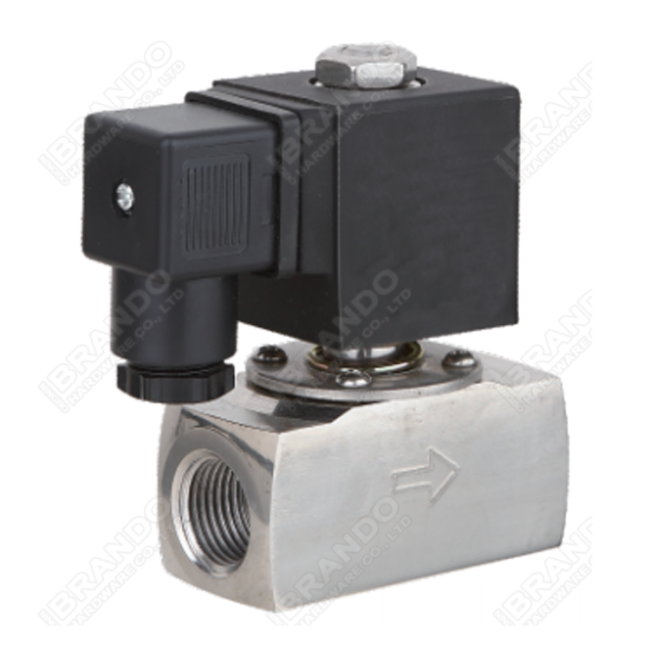 2L-10 3/8'' Steam Brass Solenoid Valve 2 Way Normally Closed 24V 220V 9