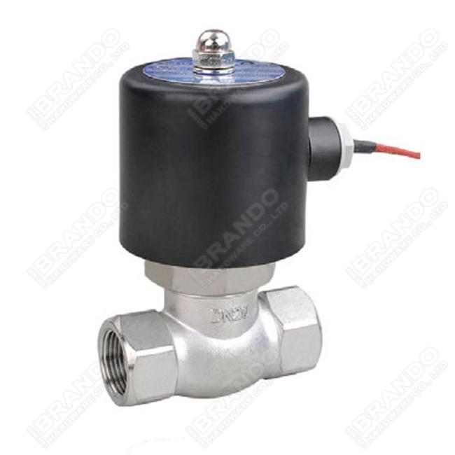2L-10 3/8'' Steam Brass Solenoid Valve 2 Way Normally Closed 24V 220V 11