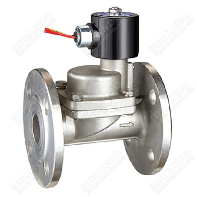 2L-10 3/8'' Steam Brass Solenoid Valve 2 Way Normally Closed 24V 220V 16