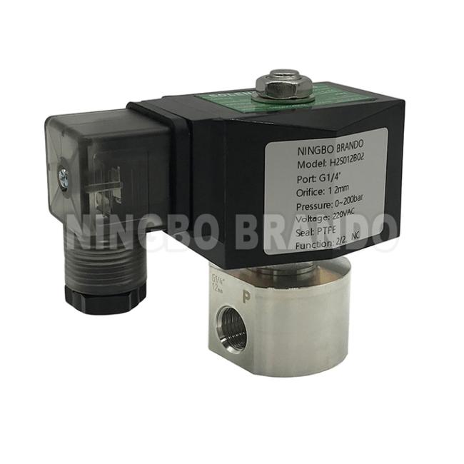 High Pressure Solenoid Valve 200 bar High Pressure Solenoid Valve 200 bar