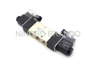 중국 3/8" 항구 크기 압축 공기를 넣은 실린더 벨브 두 배 머리 두 배 위치 마지막 유형 판매용