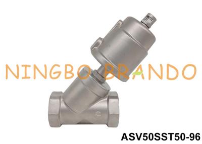 China 2'' DN50 2/2 Wege Pneumatischer Winkel Sitzventil Kolben betätigt zu verkaufen