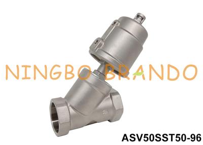 China 2'' DN50 2/2 Wege Pneumatischer Winkel Sitzventil Kolben betätigt zu verkaufen