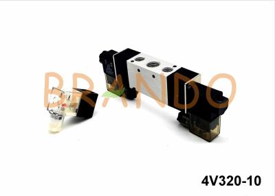 Китай 5 клапан 4В320-10 положения пути 2 пневматический электромагнитный для машины автоматизации продается