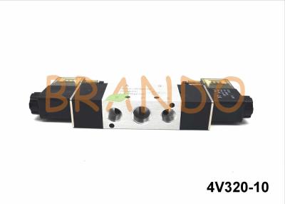 Китай 5 клапан 4В320-10 положения пути 2 пневматический электромагнитный для машины автоматизации продается