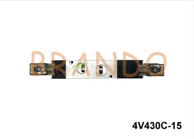 中国 倍は空気の電磁弁4V 400Seriesの標準ポートのサイズを巻きます 販売のため