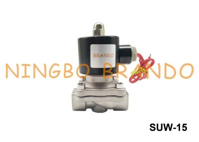 중국 G1/2” NC 니트릴 격막 스테인리스 2S160-15 SUW-15 Uni-D 유형 솔레노이드 벨브 AC220V 판매용