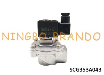 Κίνα SCG353A043 3/4» ακέραια πειραματική χρησιμοποιημένη βαλβίδα σφυγμού τύπων σωστής γωνίας ASCO για τον αντίστροφο συλλέκτη σκόνης προς πώληση