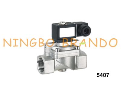 5407 오일 버어너 스테인레스 강 솔레노이드 밸브 1/4 3/8 1/2 3/4 1 2 230V 24V를 타이핑하세요