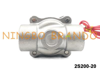 Κίνα Uni-δ τύπος suw-20 βαλβίδα DC24V AC220V νερού σωληνοειδών ανοξείδωτου 2S200-20 G3/4» προς πώληση