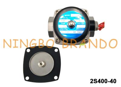 Κίνα Uni-δ τύπος βαλβίδα suw-40 g1-1/2» σωληνοειδών ανοξείδωτου για την κατεργασία ύδατος DC24V AC220V προς πώληση