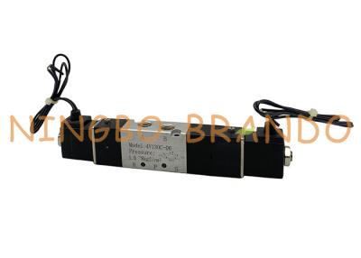 중국 4V130C-06 1/8 " 5/3 방식 종단 글로밋 피메우마틱 솔레노이드 밸브 판매용