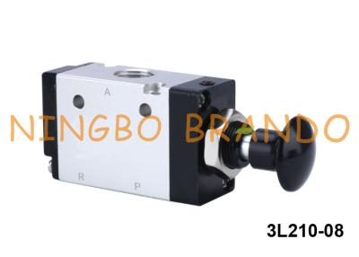 中国 3L210-08 Airtacのタイプ3方法プッシュ プル空気の空気制御弁 販売のため