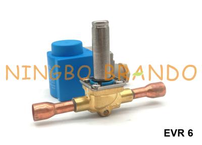중국 EVR 6 NC 032F1209 1/2'' Danfoss 유형 냉동 솔레노이드 밸브 230VAC 판매용