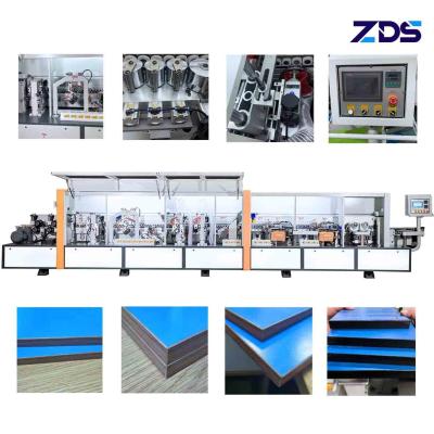 China 자동 PVC 프리 분쇄 모서리봉합기 두배 글루 팟 모서리봉합기 for sale