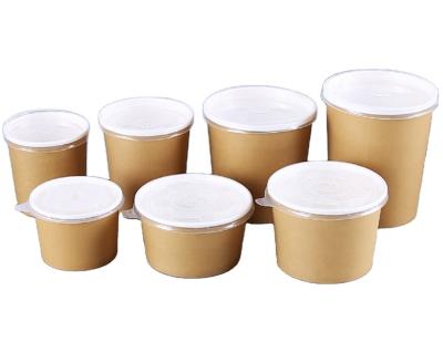 Cina Tazze Microwavable eliminabili amichevoli della carta kraft di Eco 62mm in vendita