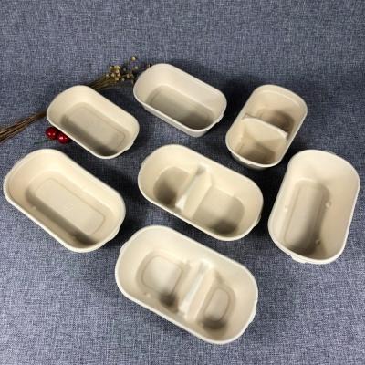 China Recipientes de alimento portáteis amigáveis do bagaço 24oz de Eco à venda