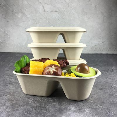 China 26oz à prova de graxa renováveis Compostable removem recipientes à venda