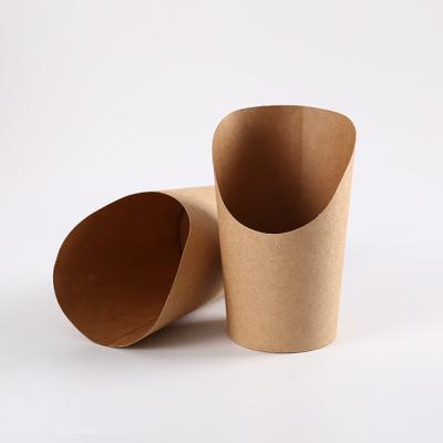 Cina Patata Chip Paper Takeaway Containers Thickened del popcorn del film 18PE in vendita