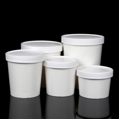 Cina Contenitori asportabili di carta caldi eliminabili personali della ciotola di minestra 16oz in vendita
