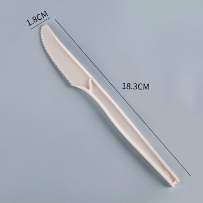 Cina Amido di mais biodegradabile Coltelleria eliminabile di legno degli utensili in vendita