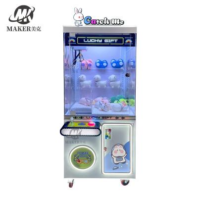 Cina Clip Prize Game Machine Arcade Claw 220W Power Customizable Color Coin Acceptor Included in vendita
