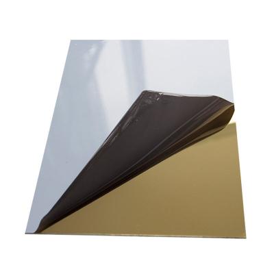Cina 304L ss colorano lo specchio che dorato dell'oro della parete della decorazione 3D del piatto 8k gli ss decorativi rivestono in vendita