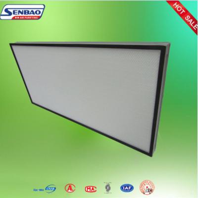 China Filtro de aire industrial plisado del sistema de aire del sitio limpio mini ULPA Hepa en venta