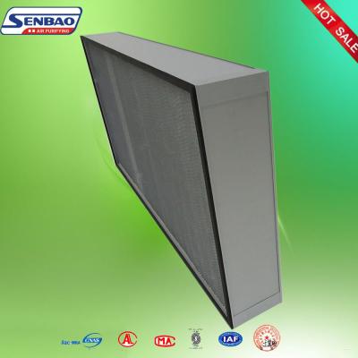 Cina I profili di alluminio di filtro dell'aria di alta efficienza degli operatori dell'aria in profondità hanno pieghettato la vetroresina AHU in vendita