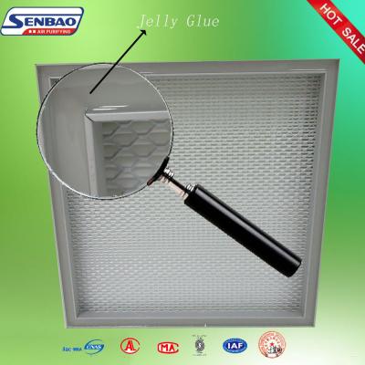 Chine Filtre adapté aux besoins du client de Hepa de joint de gel de médias de fibre de verre de filtres à air de Hepa à vendre