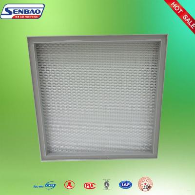 中国 正方形の液体タンク HVAC システムのための小さいガラス繊維のエア フィルター 販売のため
