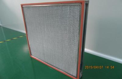 Cina Filtro ad alta temperatura in profondità pieghettato dall'acciaio inossidabile HEPA per il sistema di ventilazione in vendita