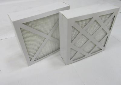 Cina Filtri medi dal purificatore dell'aria di efficienza della struttura del cartone per ventilazione ed il condizionamento di riscaldamento in vendita