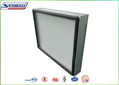 China Filtro de aire de aluminio industrial del sitio del marco de los filtros de aire de Hepa del aire acondicionado en venta