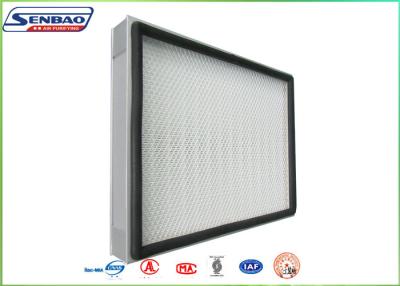 Cina Mini filtri dell'aria di Hepa del pannello della piega di H13 H14 per condizionamento d'aria centrale in vendita