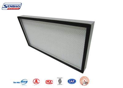 China Filtros de aire plisados de Hepa del laboratorio de las cajas de guantes mini H13 H14 en venta