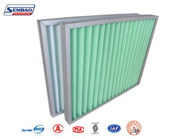 China Laborreinraum-Klimaanlagen-Luftfilter mit synthetische Faser-Aluminium-Rahmen zu verkaufen