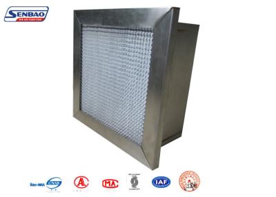 Cina Filtri dell'aria in profondità pieghettati di H13 Hepa per il sistema di ventilazione di HVAC del condizionatore d'aria in vendita