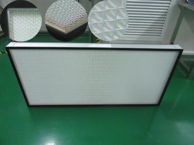 Cina H14 mini filtro dalla piega HEPA per il gabinetto di flusso laminare, laboratorio, stanze pulite in vendita