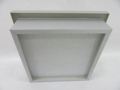 Cina Filtro pieghettato dalla particella della guarnizione del gel della struttura del sistema di HVAC mini di Hepa del sistema di alluminio di filtrazione con la singola testa in vendita