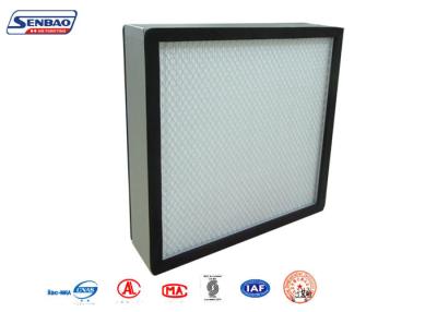 China Filtro de aire del recinto limpio ULPA de GCW U15, filtro de aire electrostático de la fibra de los PP en venta