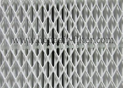Chine Filtre de panneau plissé par cadre en aluminium particulaire de filtre à air de rendement élevé de Hepa à vendre
