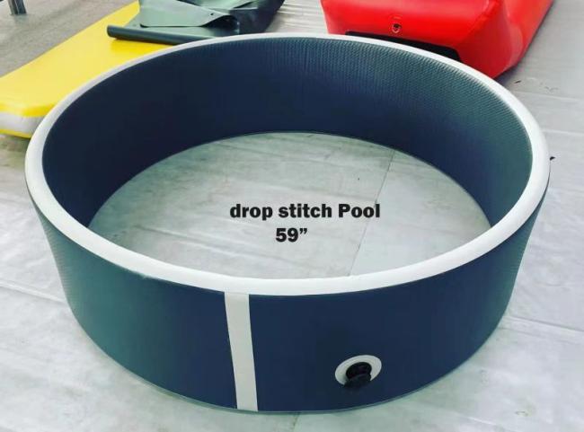Commercial Customized Outdoor Portable Drop Stitch Pool DWF Kids Adults Durable Inflatable Swimming Water Pool