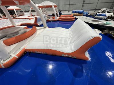 Chine Équipement de loisirs aquatiques Aqua Sofa Plateforme de loisirs aquatiques Dock île flottante gonflable à vendre