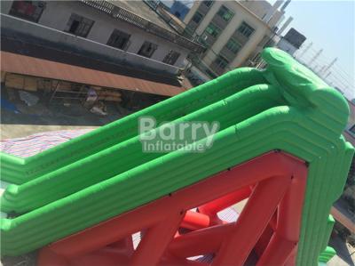 중국 물 공원을 위한 주문을 받아서 만들어진 PVC 두 배 차선 거대한 팽창식 물 미끄럼 판매용